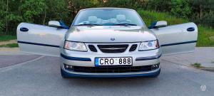 Grey Saab 9-3 2005 in Vilnius, with an engine capacity of 2.00 L and mileage of 159 thousand km for 5500 €, photo 8 on AUTOMOTO.COM.LV