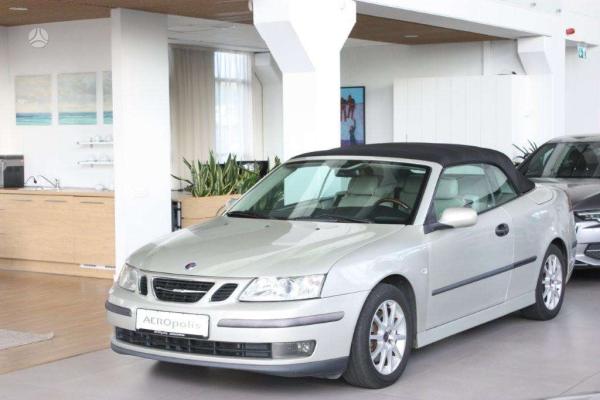 Grey Saab 9-3 2005 in Vilnius, with an engine capacity of 2.00 L and mileage of 99 thousand km for 6500 €, photo 4 on AUTOMOTO.COM.LV