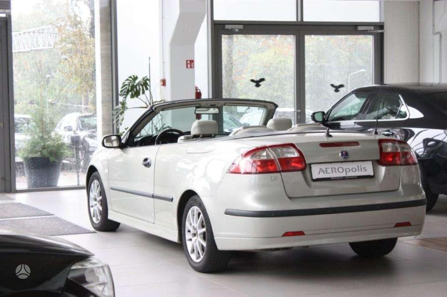 Pelēks Saab 9-3 2005 Viļņa, ar dzinēja tilpumu 2.00 L un nobraukumu 99 tūkst. km par 6500 €, foto 5 vietnē AUTOMOTO.COM.LV