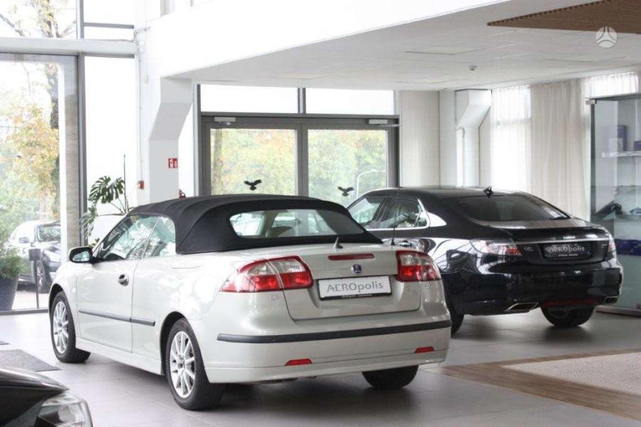 Pelēks Saab 9-3 2005 Viļņa, ar dzinēja tilpumu 2.00 L un nobraukumu 99 tūkst. km par 6500 €, foto 7 vietnē AUTOMOTO.COM.LV