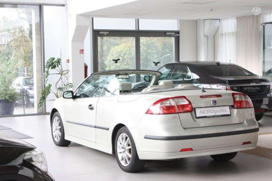 Pelēks Saab 9-3 2005 Viļņa, ar dzinēja tilpumu 2.00 L un nobraukumu 99 tūkst. km par 6500 €, foto 9 vietnē AUTOMOTO.COM.LV