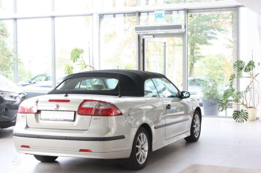 Pelēks Saab 9-3 2005 Viļņa, ar dzinēja tilpumu 2.00 L un nobraukumu 99 tūkst. km par 6500 €, foto 14 vietnē AUTOMOTO.COM.LV