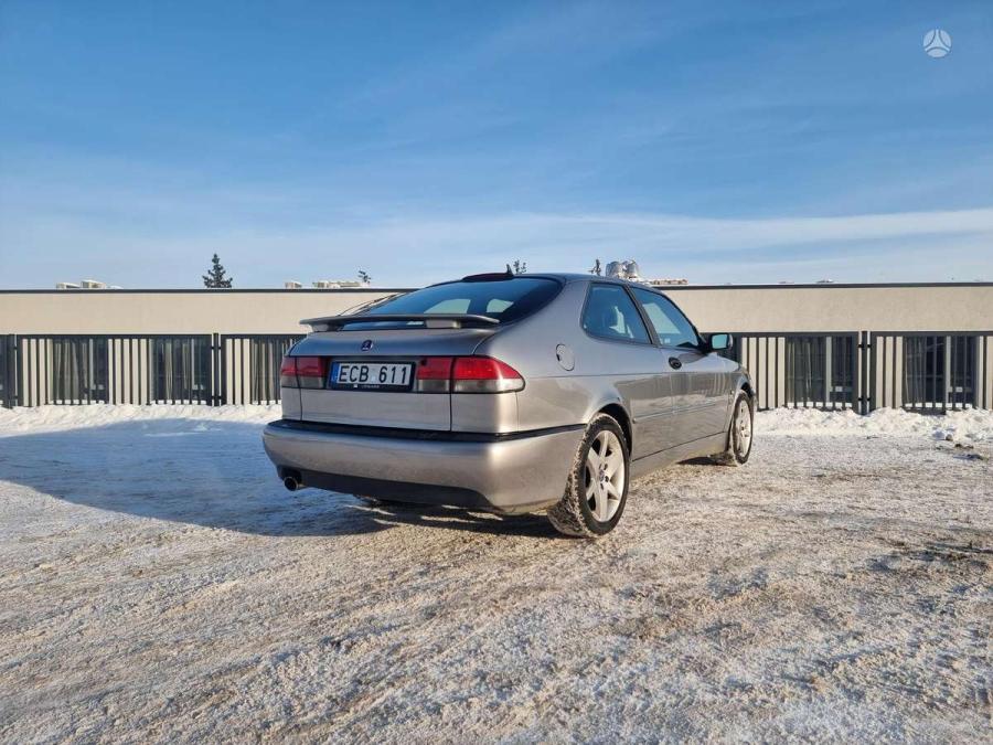 Grey Saab 9-3 2002 in Vilnius, with an engine capacity of 1.99 L and mileage of 270 thousand km for 5250 €, photo 4 on AUTOMOTO.COM.LV