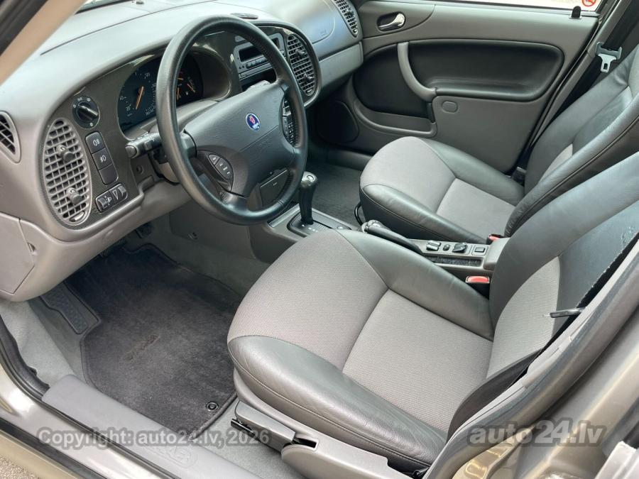 Grey Saab 9-3 2002 in Tartu, with an engine capacity of 2.00 L and mileage of 129 thousand km for 6300 €, photo 11 on AUTOMOTO.COM.LV