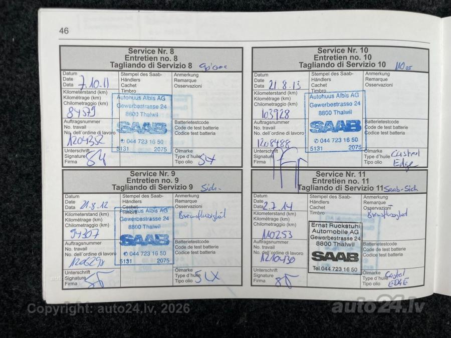 Grey Saab 9-3 2002 in Tartu, with an engine capacity of 2.00 L and mileage of 129 thousand km for 6300 €, photo 27 on AUTOMOTO.COM.LV