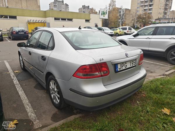 Saab 9-3 2002 Viļņa vietnē Pelēks Saab 9-3 2002 Viļņa, ar dzinēja tilpumu 2.00 L un nobraukumu 289 tūkst. km par 950 €, foto 4 vietnē AUTOMOTO.COM.LV