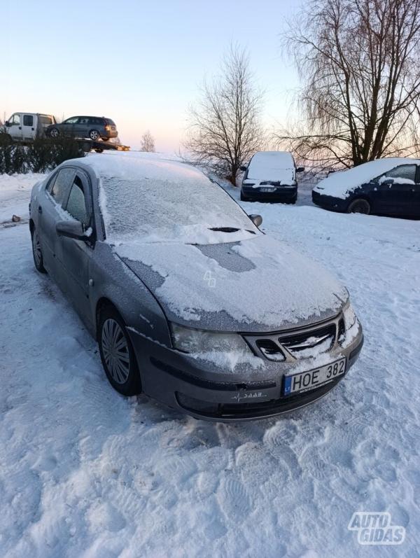 Pelēks Saab 9-3 2003 Panevēža, ar dzinēja tilpumu 2.20 L un nobraukumu 300 tūkst. km par 400 €, foto 4 vietnē AUTOMOTO.COM.LV