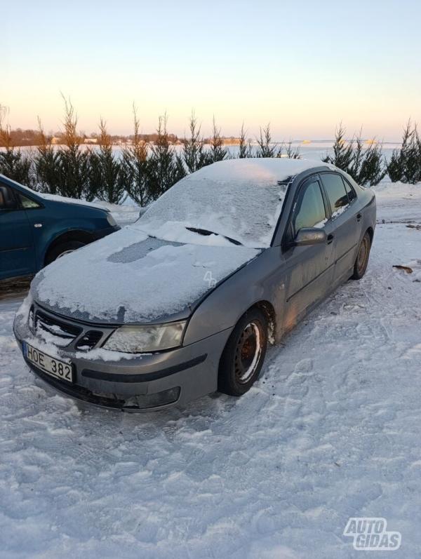 Pelēks Saab 9-3 2003 Panevēža, ar dzinēja tilpumu 2.20 L un nobraukumu 300 tūkst. km par 400 €, foto 6 vietnē AUTOMOTO.COM.LV