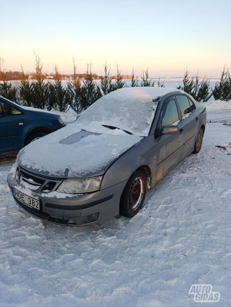 Pelēks Saab 9-3 2003 Panevēža, ar dzinēja tilpumu 2.20 L un nobraukumu 300 tūkst. km par 400 €, foto 6 vietnē AUTOMOTO.COM.LV