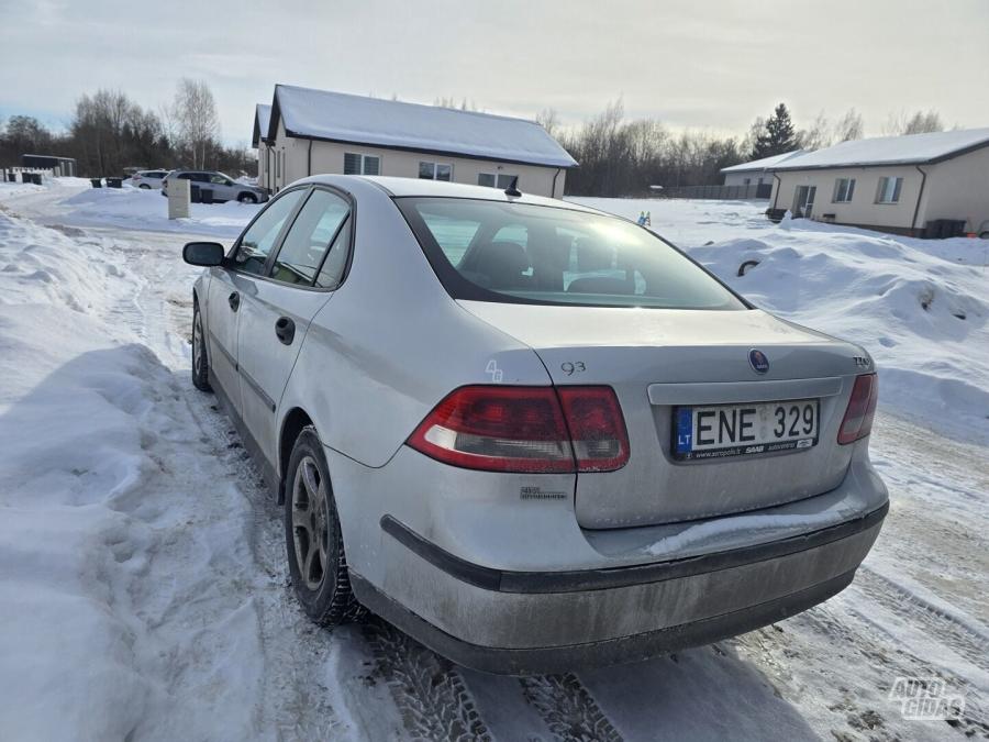 Grey Saab 9-3 2003 in Vilnius, with an engine capacity of 2.20 L and mileage of 274 thousand km for 1800 €, photo 3 on AUTOMOTO.COM.LV