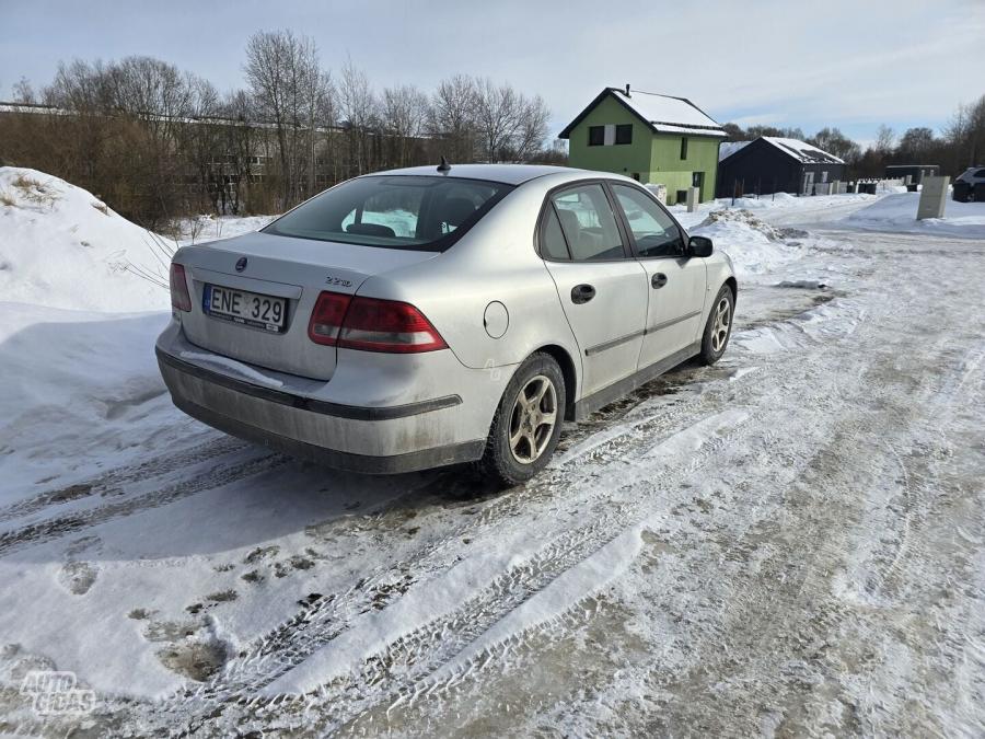 Grey Saab 9-3 2003 in Vilnius, with an engine capacity of 2.20 L and mileage of 274 thousand km for 1800 €, photo 4 on AUTOMOTO.COM.LV