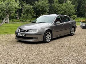Pelēks Saab 9-3 2003 Rīga, ar dzinēja tilpumu 2.00 L un nobraukumu 205 tūkst. km par 5000 €, foto  vietnē AUTOMOTO.COM.LV