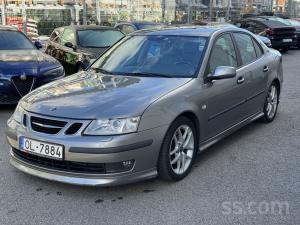 Серый Сааб 9-3 2003 в Рига, объемом двигателя 2.00 л и пробегом 205 тыс. км за 3800 €, фото 1 на AUTOMOTO.COM.LV