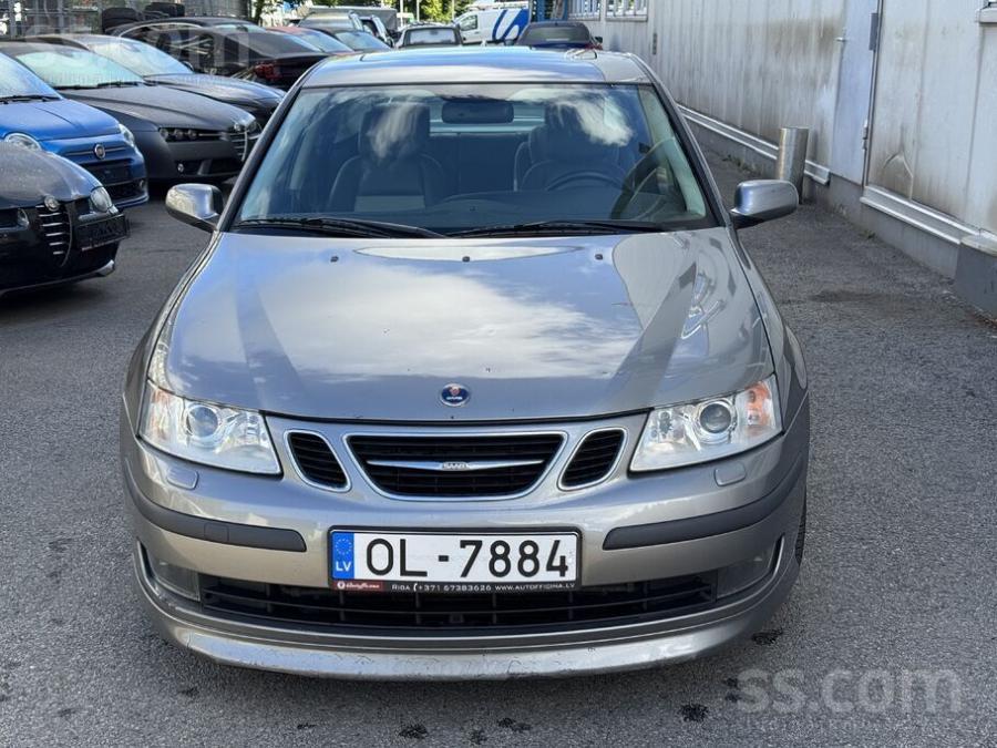 Серый Сааб 9-3 2003 в Рига, объемом двигателя 2.00 л и пробегом 205 тыс. км за 3800 €, фото 3 на AUTOMOTO.COM.LV