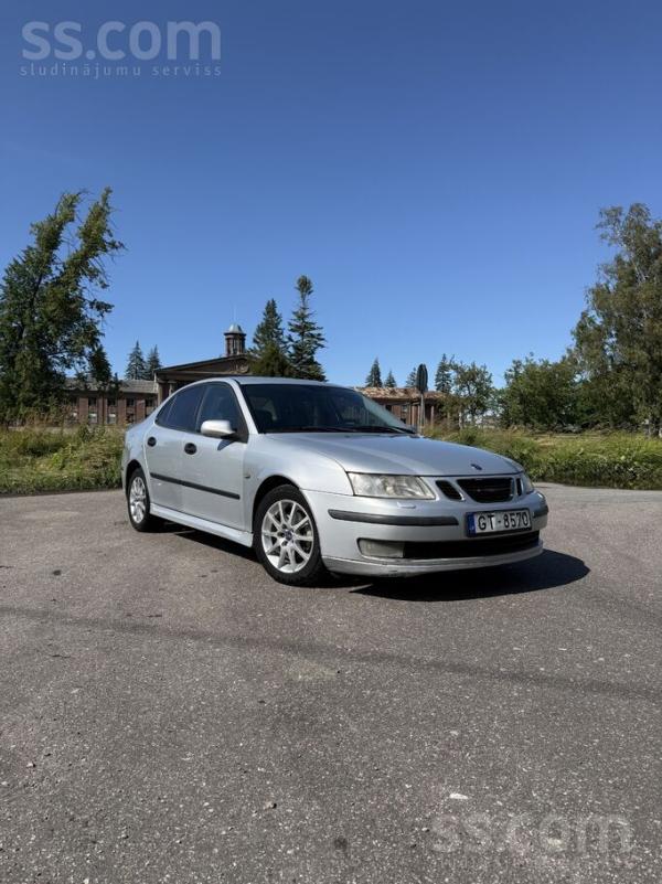 Серый Сааб 9-3 2003 в Рига, объемом двигателя 2.00 л и пробегом 180 тыс. км за 1700 €, фото 1 на AUTOMOTO.COM.LV