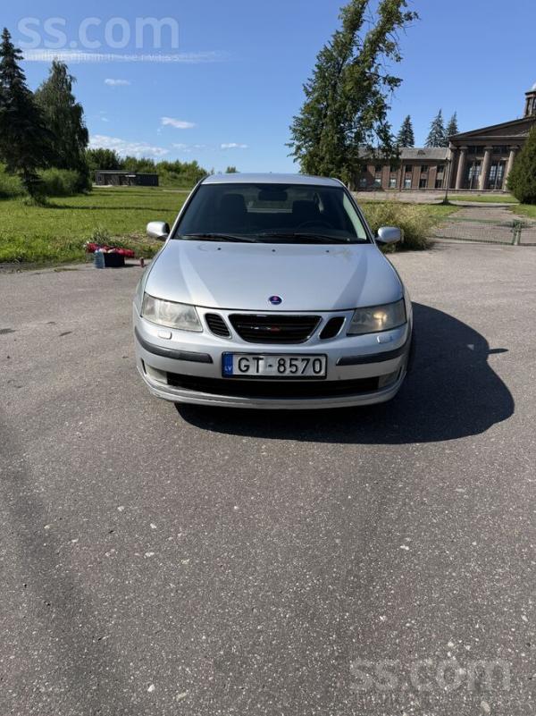 Серый Сааб 9-3 2003 в Рига, объемом двигателя 2.00 л и пробегом 180 тыс. км за 1700 €, фото 3 на AUTOMOTO.COM.LV