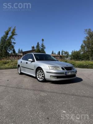 Pelēks Saab 9-3 2003 Rīga, ar dzinēja tilpumu 2.00 L un nobraukumu 180 tūkst. km par 1550 €, foto  vietnē AUTOMOTO.COM.LV