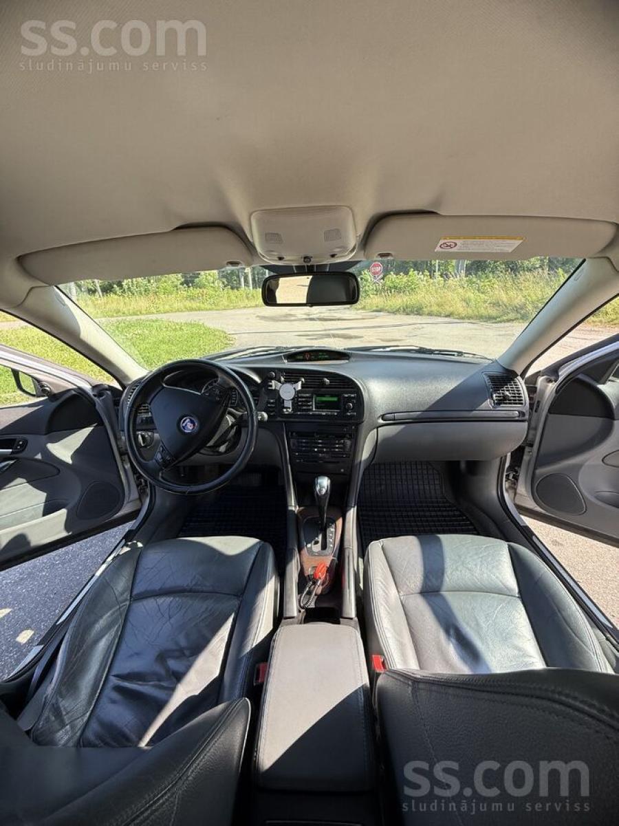 Серый Сааб 9-3 2003 в Рига, объемом двигателя 2.00 л и пробегом 180 тыс. км за 1550 €, фото 8 на AUTOMOTO.COM.LV
