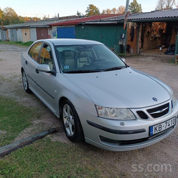 Pelēks Saab 9-3 2003 Ventspils, ar dzinēja tilpumu 2.20 L un nobraukumu 366 tūkst. km par 500 €, foto 3 vietnē AUTOMOTO.COM.LV