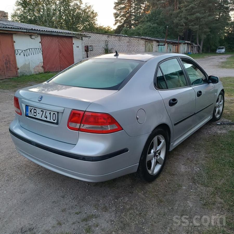 Серый Сааб 9-3 2003 в Вентспилс, объемом двигателя 2.20 л и пробегом 366 тыс. км за 500 €, фото 5 на AUTOMOTO.COM.LV