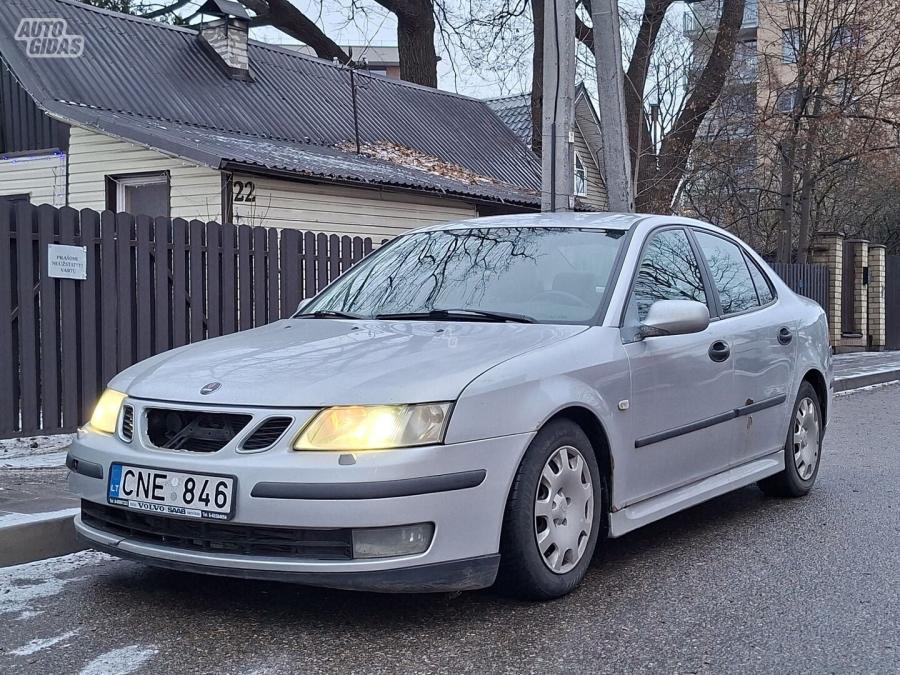 Pelēks Saab 9-3 2004 Viļņa, ar dzinēja tilpumu 2.20 L un nobraukumu 186 tūkst. km par 400 €, foto 1 vietnē AUTOMOTO.COM.LV