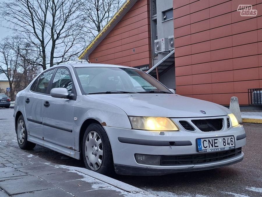 Pelēks Saab 9-3 2004 Viļņa, ar dzinēja tilpumu 2.20 L un nobraukumu 186 tūkst. km par 400 €, foto 2 vietnē AUTOMOTO.COM.LV