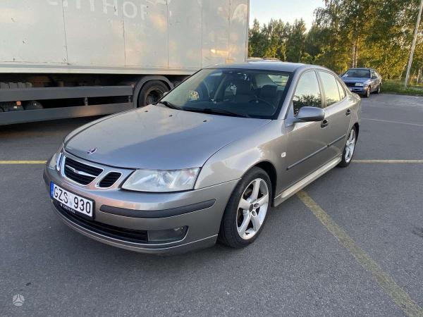 Pelēks Saab 9-3 2004 Viļņa, ar dzinēja tilpumu 2.00 L un nobraukumu 251 tūkst. km par 1777 €, foto 1 vietnē AUTOMOTO.COM.LV