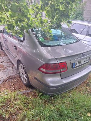 Grey Saab 9-3 2004 in Vilnius, with an engine capacity of 1.91 L and mileage of 3 thousand km for 1200 €, photo 3 on AUTOMOTO.COM.LV