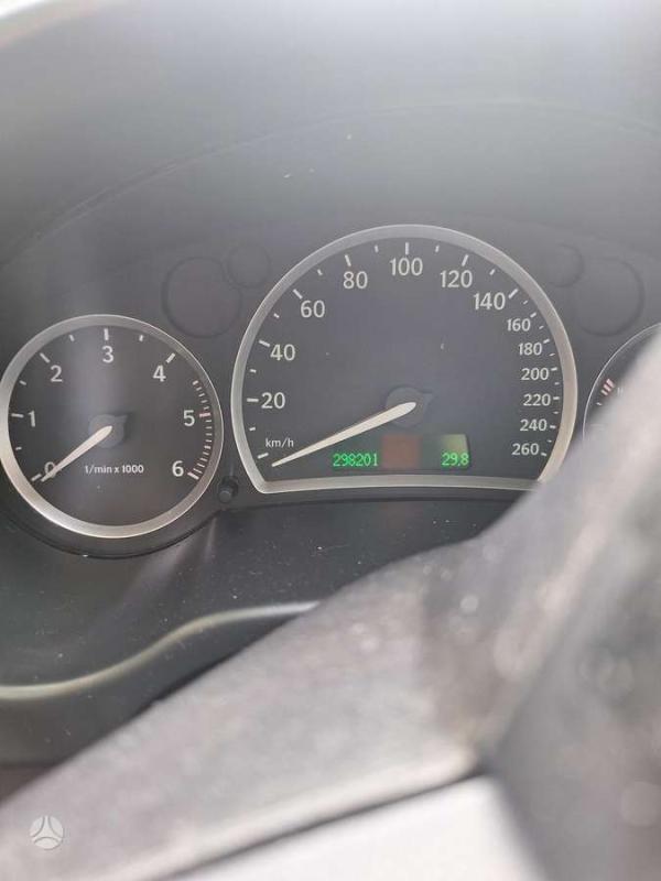 Grey Saab 9-3 2004 in Vilnius, with an engine capacity of 1.91 L and mileage of 3 thousand km for 1200 €, photo 3 on AUTOMOTO.COM.LV