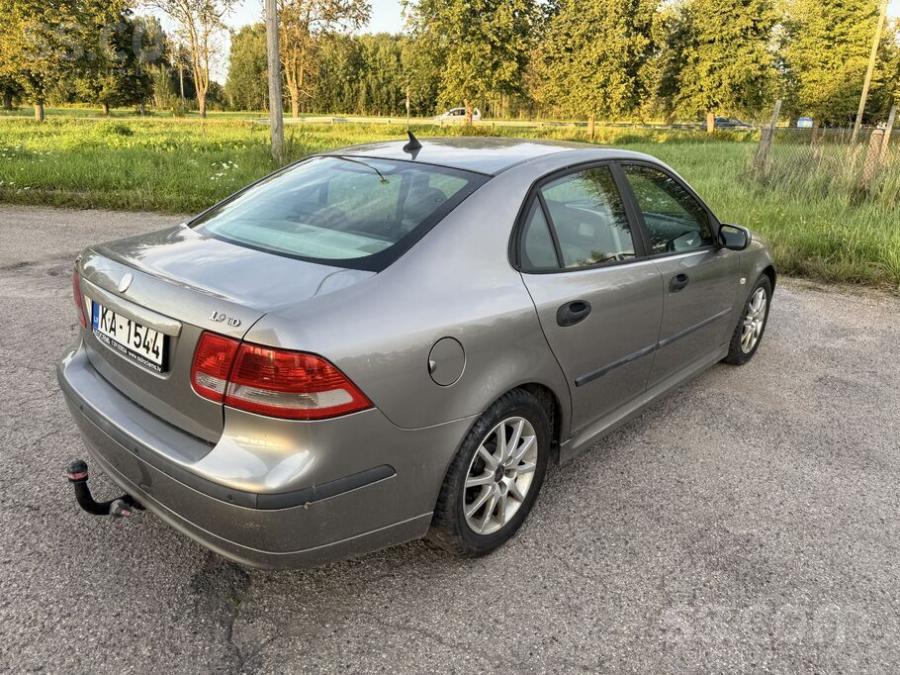 Pelēks Saab 9-3 2004 Ogre, ar dzinēja tilpumu 1.90 L un nobraukumu 287 tūkst. km par 1399 €, foto 6 vietnē AUTOMOTO.COM.LV