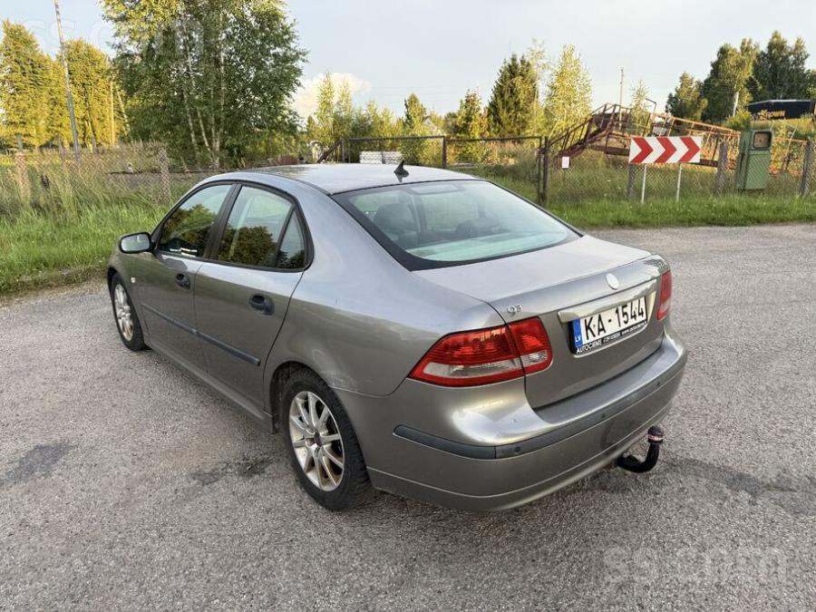 Pelēks Saab 9-3 2004 Ogre, ar dzinēja tilpumu 1.90 L un nobraukumu 287 tūkst. km par 1399 €, foto 7 vietnē AUTOMOTO.COM.LV