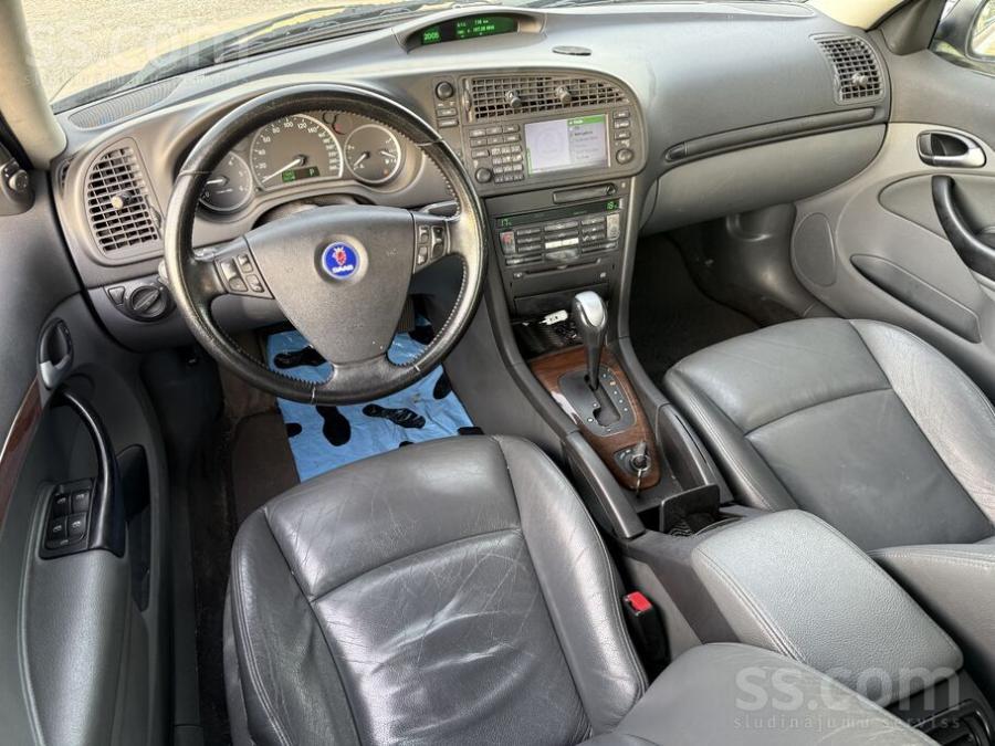 Pelēks Saab 9-3 2004 Ogre, ar dzinēja tilpumu 1.90 L un nobraukumu 287 tūkst. km par 1399 €, foto 10 vietnē AUTOMOTO.COM.LV