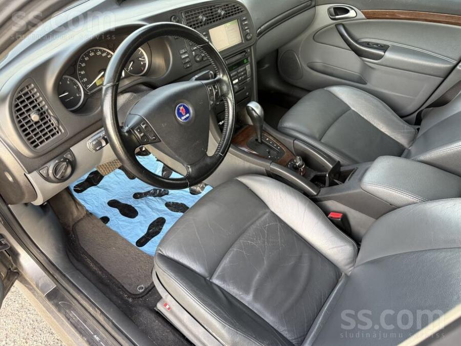 Pelēks Saab 9-3 2004 Ogre, ar dzinēja tilpumu 1.90 L un nobraukumu 287 tūkst. km par 1399 €, foto 12 vietnē AUTOMOTO.COM.LV