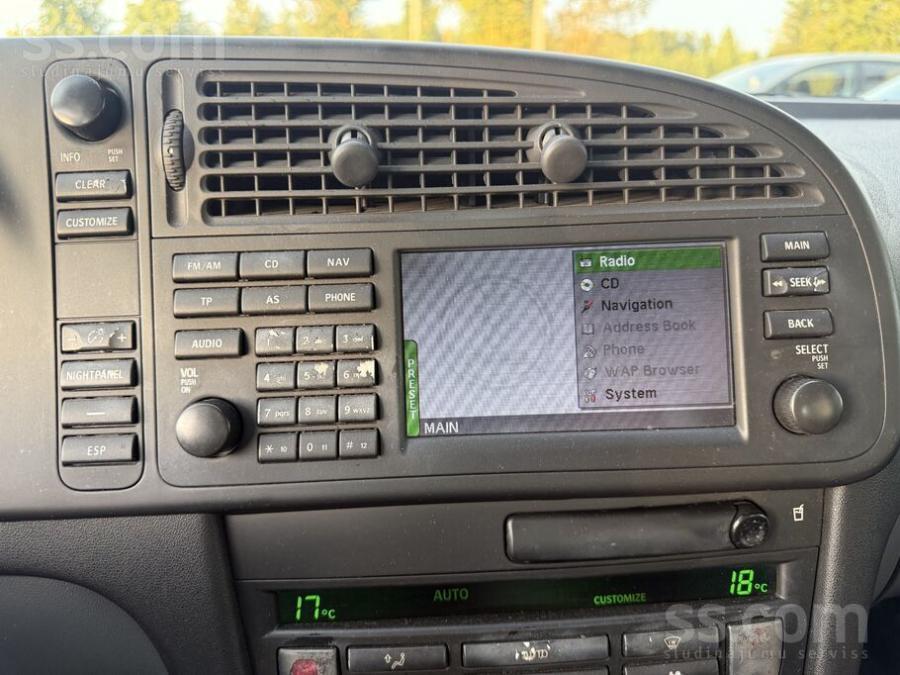 Pelēks Saab 9-3 2004 Ogre, ar dzinēja tilpumu 1.90 L un nobraukumu 287 tūkst. km par 1399 €, foto 15 vietnē AUTOMOTO.COM.LV