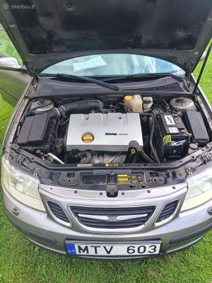 Pelēks Saab 9-3 2004 Viļņa, ar dzinēja tilpumu 0.00 L un nobraukumu 245 tūkst. km par 900 €, foto 8 vietnē AUTOMOTO.COM.LV