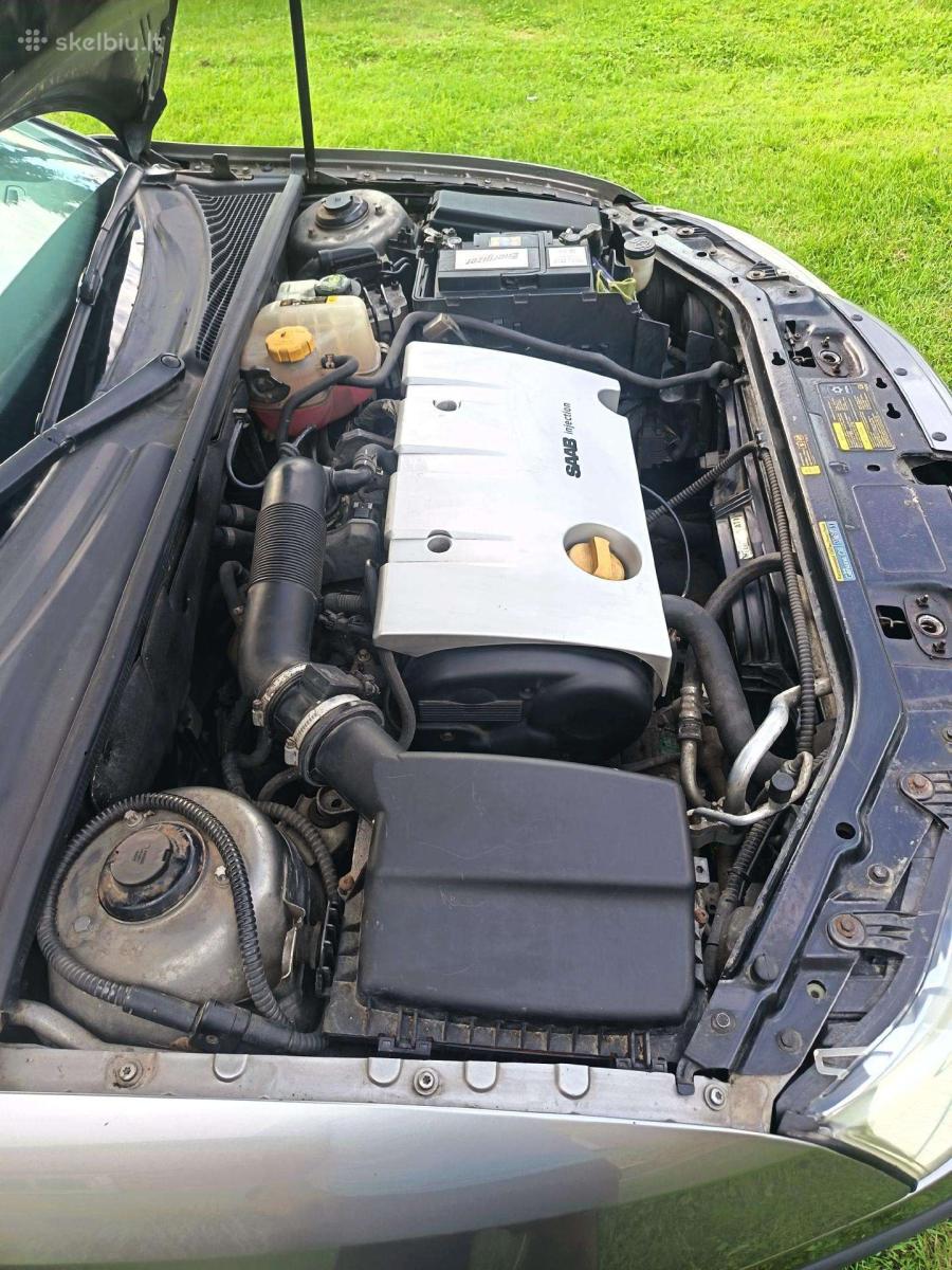 Pelēks Saab 9-3 2004 Viļņa, ar dzinēja tilpumu 0.00 L un nobraukumu 245 tūkst. km par 900 €, foto 9 vietnē AUTOMOTO.COM.LV