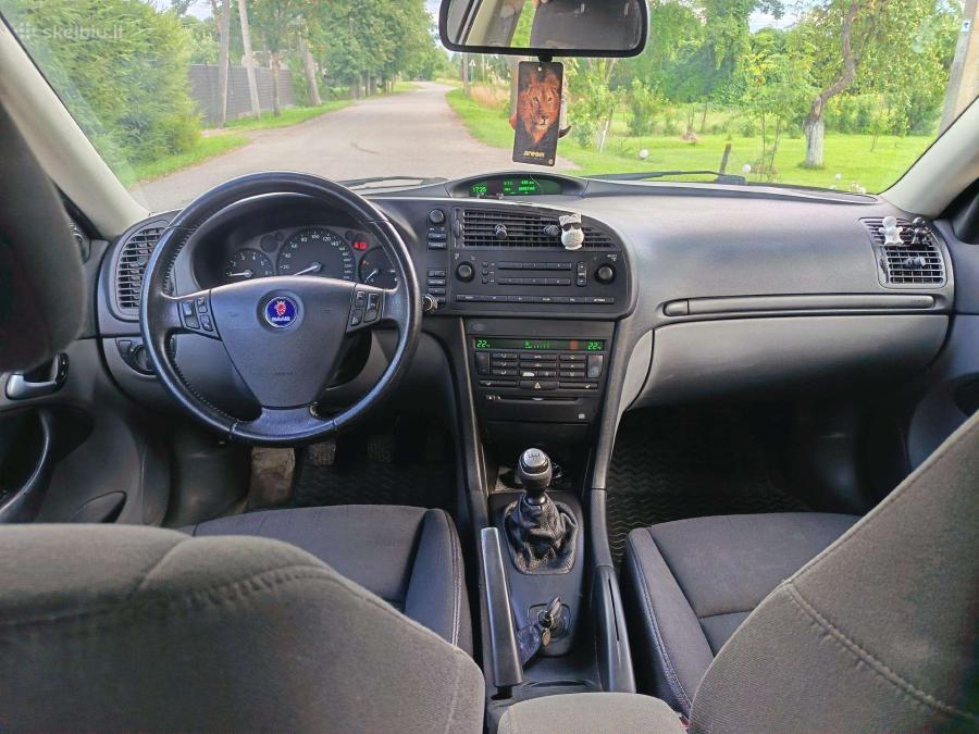 Pelēks Saab 9-3 2004 Viļņa, ar dzinēja tilpumu 0.00 L un nobraukumu 245 tūkst. km par 900 €, foto 12 vietnē AUTOMOTO.COM.LV