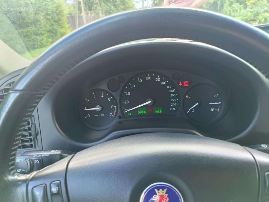 Pelēks Saab 9-3 2004 Viļņa, ar dzinēja tilpumu 0.00 L un nobraukumu 245 tūkst. km par 900 €, foto 13 vietnē AUTOMOTO.COM.LV