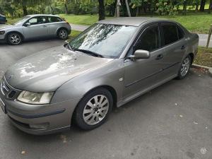 Grey Saab 9-3 2004 in Vilnius, with an engine capacity of 2.17 L and mileage of 297 thousand km for 1000 €, photo 4 on AUTOMOTO.COM.LV
