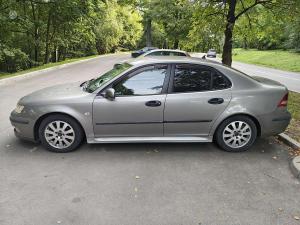 Grey Saab 9-3 2004 in Vilnius, with an engine capacity of 2.17 L and mileage of 297 thousand km for 1000 €, photo 5 on AUTOMOTO.COM.LV