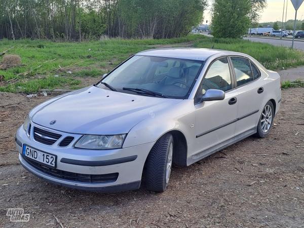 Серый Сааб 9-3 2005 в Клайпеда, объемом двигателя 1.90 л и пробегом 325 тыс. км за 600 €, фото 2 на AUTOMOTO.COM.LV