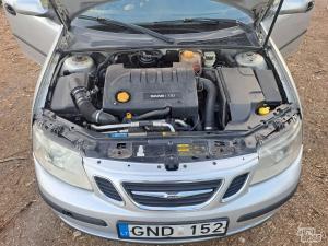 Grey Saab 9-3 2005 in Klaipeda, with an engine capacity of 1.90 L and mileage of 325 thousand km for 600 €, photo 6 on AUTOMOTO.COM.LV