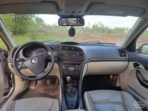 Grey Saab 9-3 2005 in Klaipeda, with an engine capacity of 1.90 L and mileage of 325 thousand km for 600 €, photo 9 on AUTOMOTO.COM.LV