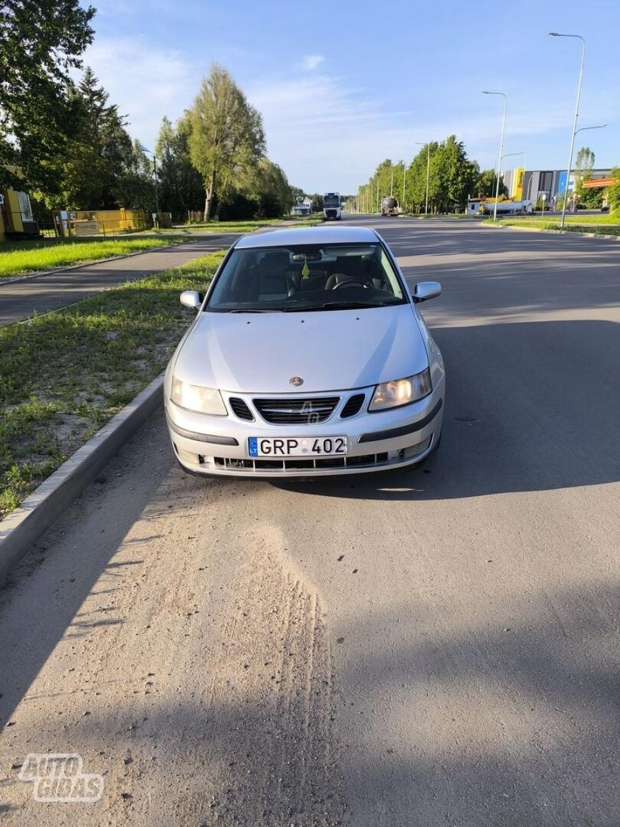 Grey Saab 9-3 2005 in Mazeikiai, with an engine capacity of 1.90 L and mileage of 284 thousand km for 800 €, photo 3 on AUTOMOTO.COM.LV