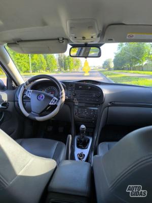 Grey Saab 9-3 2005 in Mazeikiai, with an engine capacity of 1.90 L and mileage of 284 thousand km for 800 €, photo 8 on AUTOMOTO.COM.LV