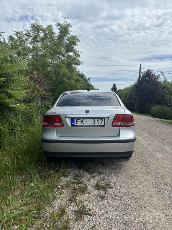 Grey Saab 9-3 2005 in Rezekne, with an engine capacity of 1.80 L and mileage of 248 thousand km for 700 €, photo 4 on AUTOMOTO.COM.LV