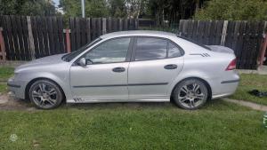 Pelēks Saab 9-3 2005 Viļņa, ar dzinēja tilpumu 1.91 L un nobraukumu 407 tūkst. km par 750 €, foto 4 vietnē AUTOMOTO.COM.LV