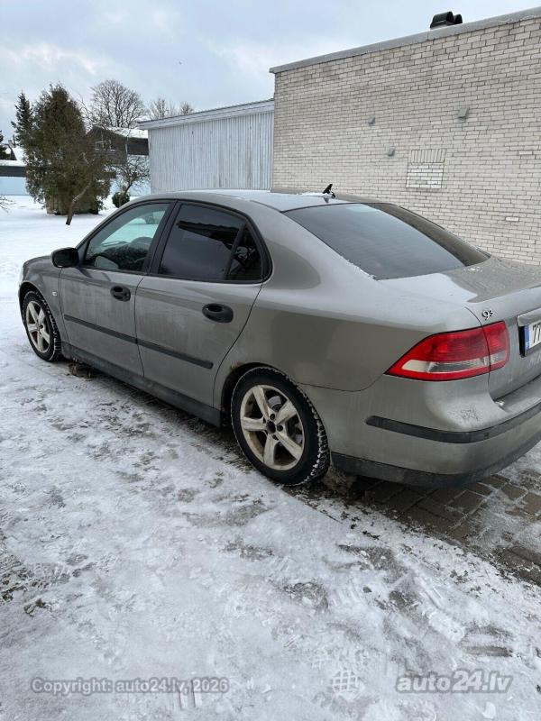 Grey Saab 9-3 2006 in Tallinn, with an engine capacity of 1.90 L and mileage of 263 thousand km for 1300 €, photo 4 on AUTOMOTO.COM.LV