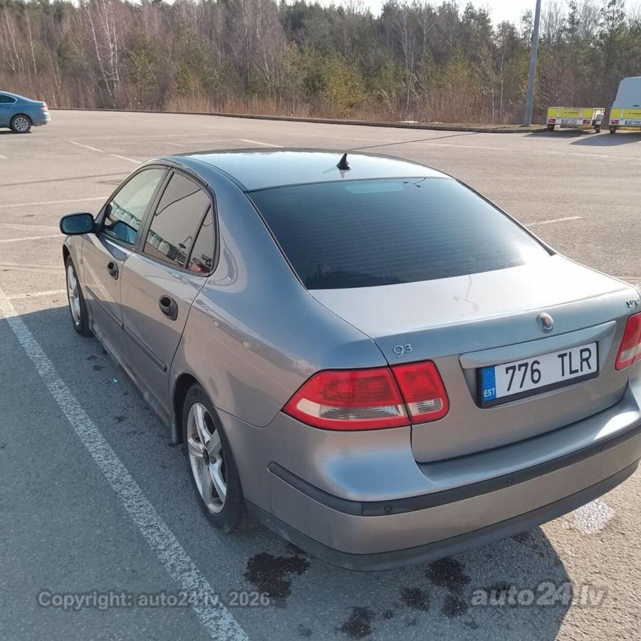 Grey Saab 9-3 2006 in Tallinn, with an engine capacity of 1.90 L and mileage of 264 thousand km for 1290 €, photo 3 on AUTOMOTO.COM.LV