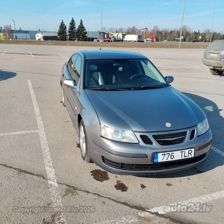 Grey Saab 9-3 2006 in Tallinn, with an engine capacity of 1.90 L and mileage of 264 thousand km for 1290 €, photo 4 on AUTOMOTO.COM.LV